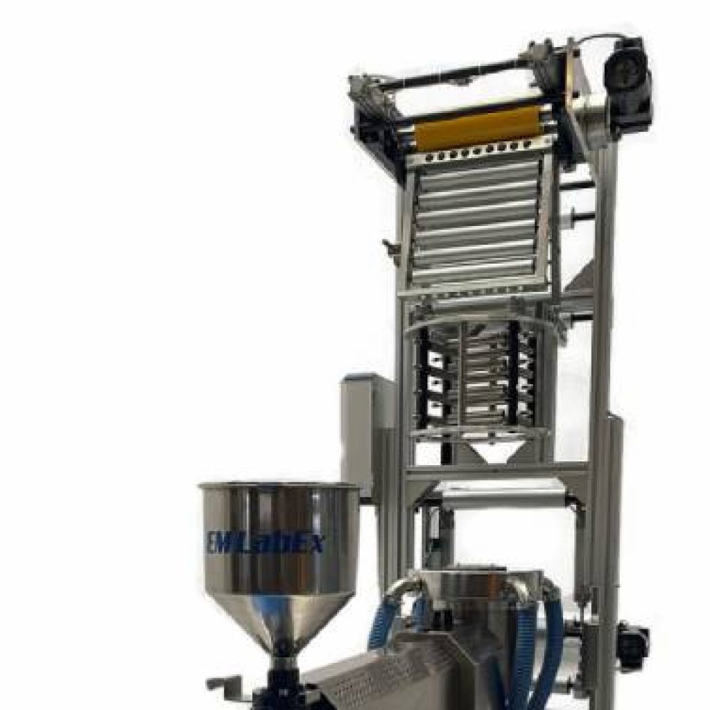 Extrusion tower for Lab extruder for testing film