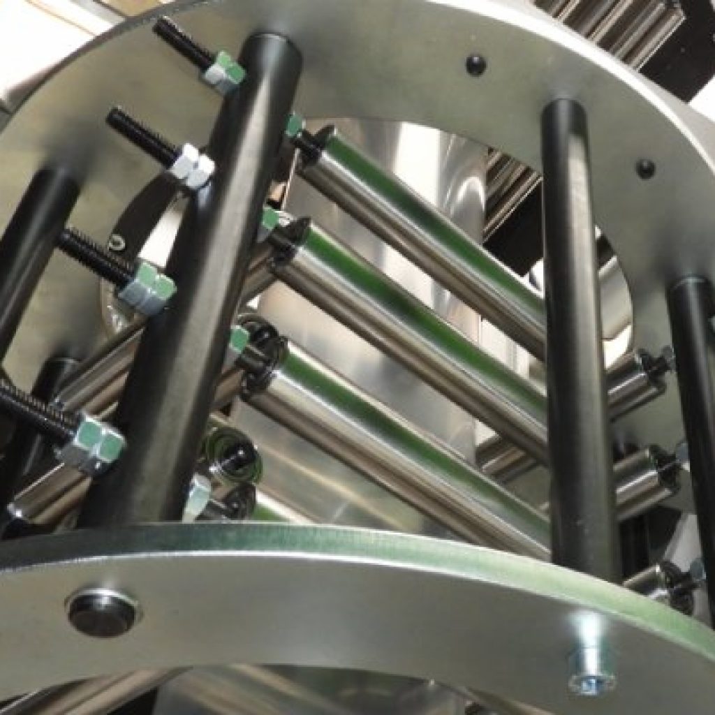 Bubble guide for the Lab extruder for testing film | EM LabEx